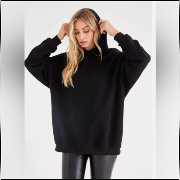 Project Social T | Sweaters | Nip Project Social T Oversized Hoodie | Poshmark